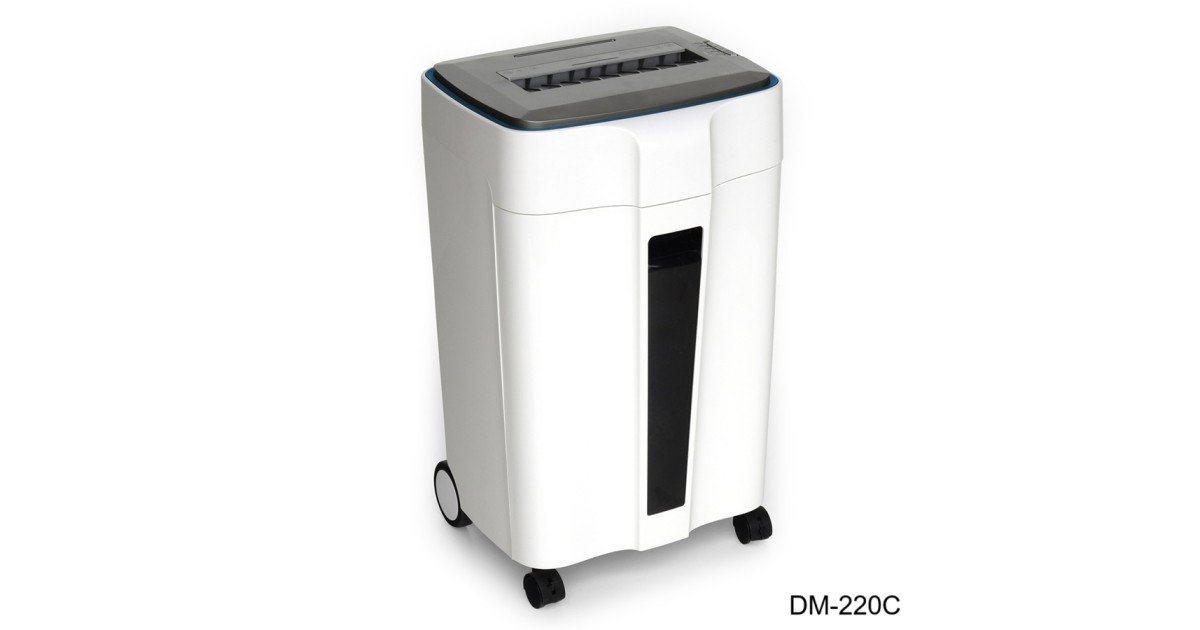 Máy hủy tài liệu micro-cut Magitech DM-220C (P-4, triple throat, A4, 30l)