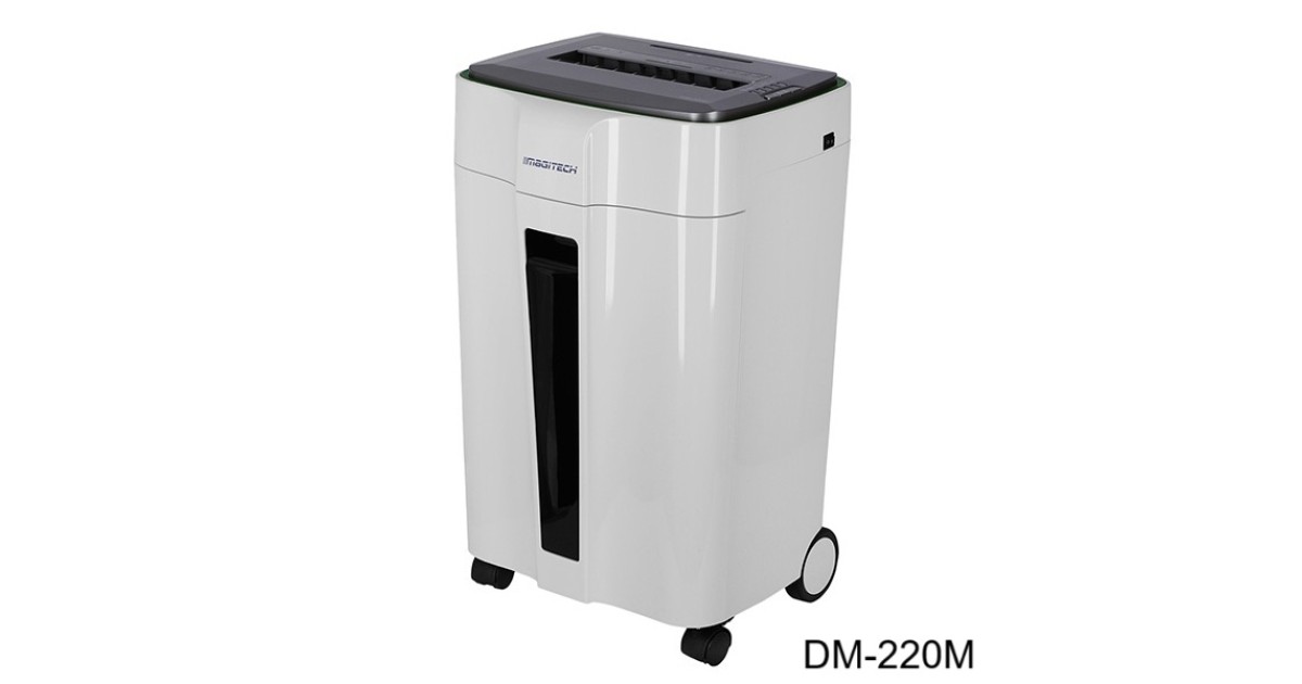 Máy hủy tài liệu super micro-cut Magitech DM-220M (P-5, triple throat ...