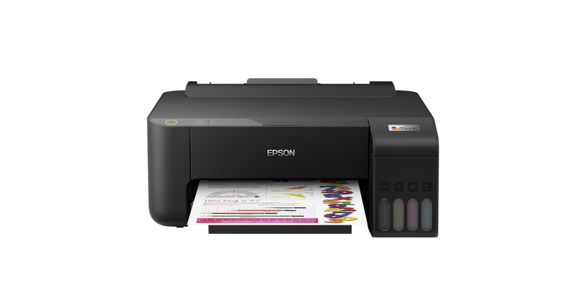 Máy in phun màu đơn năng Epson L1210 (USB, Bk+C+M+Y)