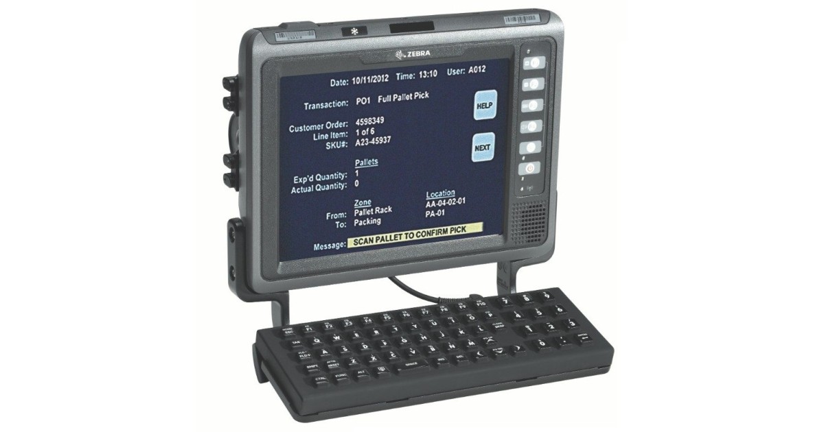 Máy tính kiểm kê Zebra VC5090 (lắp xe cố định)