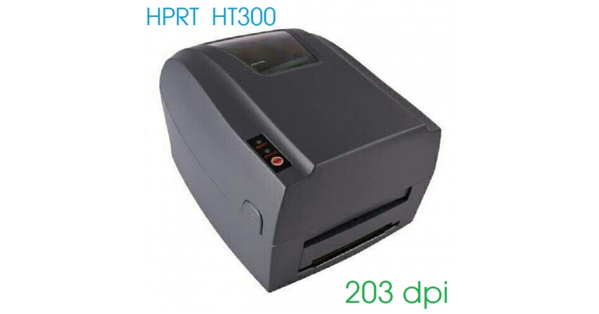Máy in mã vạch tem nhãn HPRT HT300 (110mm, 203dpi, U+S+E)