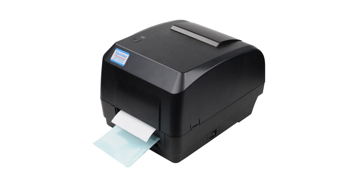 Máy in tem nhãn mã vạch Xprinter XP-H500E (TT, 110mm, 300dpi, USB)