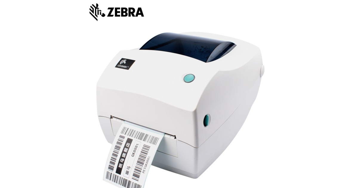 Máy in tem nhãn mã vạch Zebra GK888t (203dpi, USP)