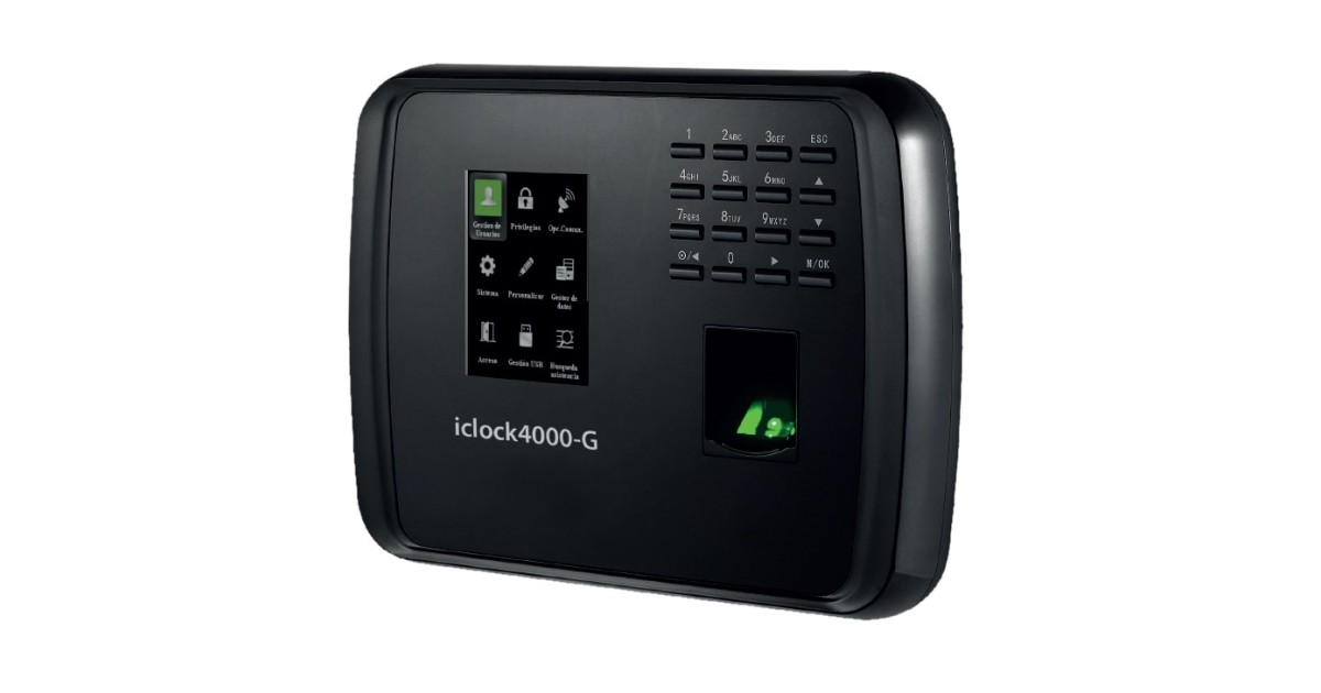 Máy chấm công ZKTeco iClock 4000G (vân tay + thẻ cảm ứng + KSRV)