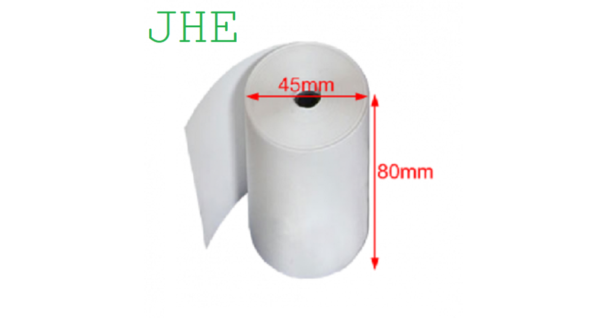 Giấy in nhiệt JHE k80 Ø 45mm