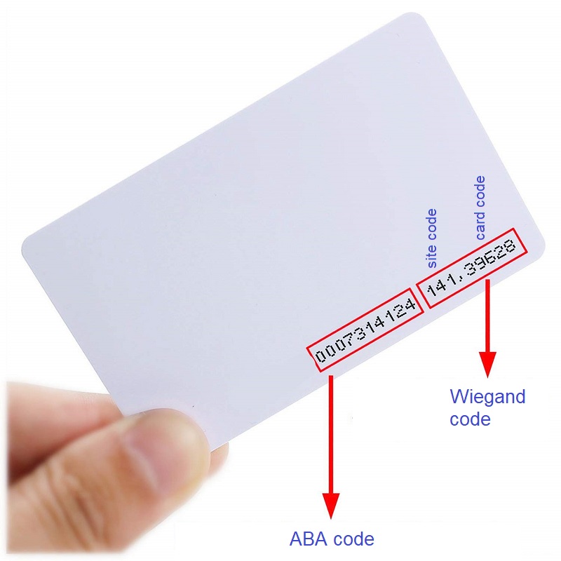 Thẻ chip EM proximity (thẻ chíp 125kHz) loại tiêu chuẩn